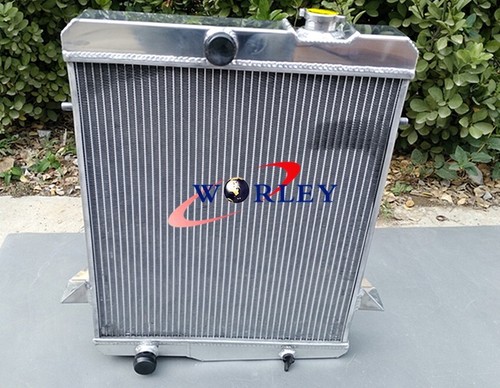 56MM Aluminum Radiator For TRIUMPH TR4A Manual 1965 1966 1967 65 66 67 ...