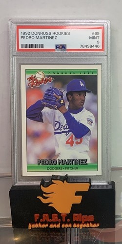 Pedro Martinez 1992 Donruss Rookies #69 PSA 9 Mint rookie card | eBay