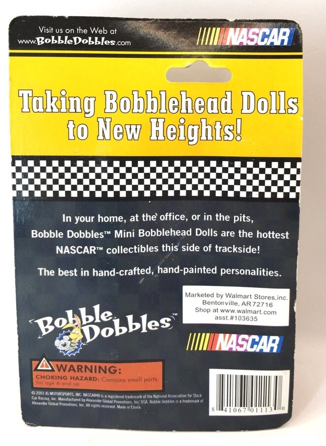 Bobble Dobbles - NASCAR - Mini Bobblehead - Jimmie Johnson Series 4 | eBay