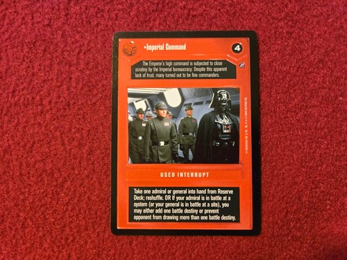 Star Wars CCG Death Star II Imperial Command | eBay