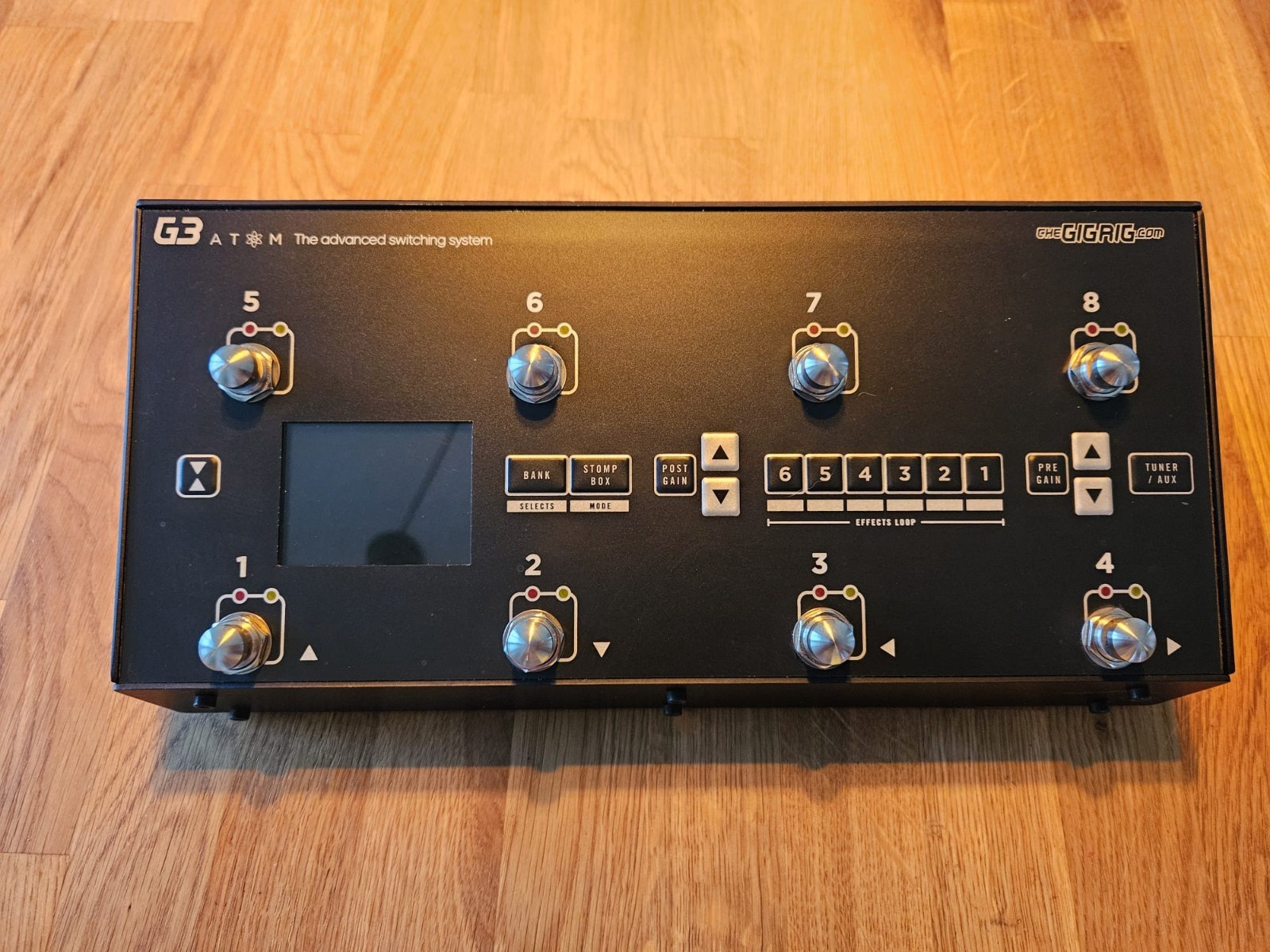 Gig rig G3 Atom Pedal switcher and midi controller | eBay UK