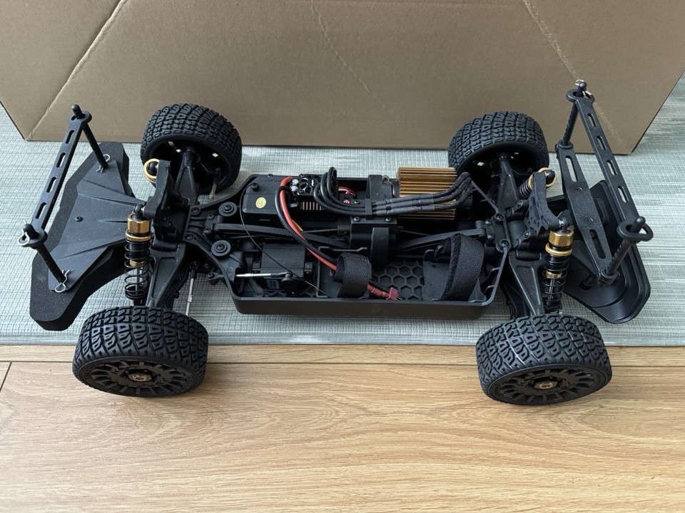 HPI Maverick QUANTUM RX FLUX Rally Car BRUSHLESS (Blue/Grey) RTR 1:8 RC ...