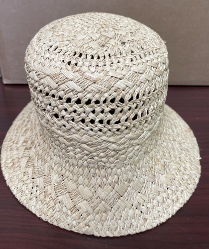 Lack of Color Inca Bucket Hat Raffia Straw Summer Beach Sun Large 59 CM ...