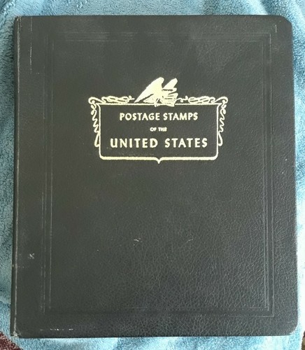 White Ace United States Stamp Binder Style 100 with 100s of First READ ...