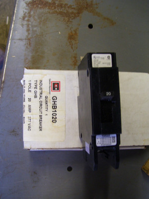 CH GHB1020 20 AMP 1 POLE 277 VOLT CIRCUIT BREAKER | eBay
