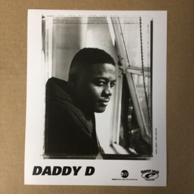 DADDY D 8x10 PROMO PRESS PHOTO EAST WEST RECORDS | eBay
