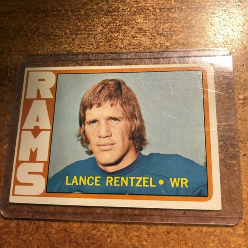 1972 Topps Football # 81 Lance Rentzel | eBay