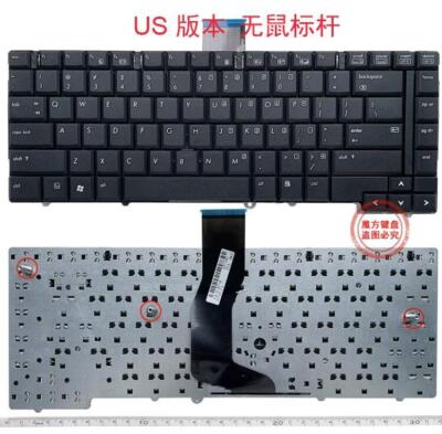 Laptop Keyboard For HP EliteBook 6930 6930P US Black without trackpoint ...