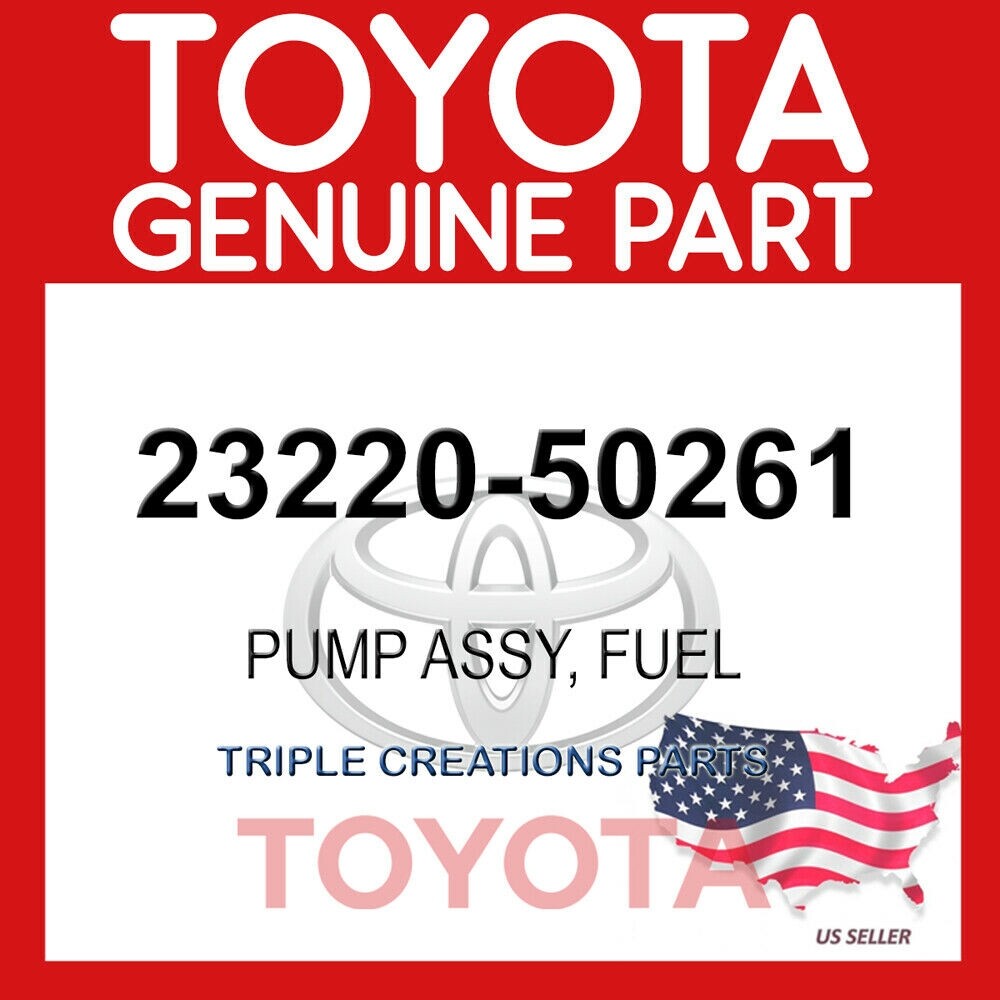 23220-50261 GENUINE OEM TOYOTA PUMP ASSY, FUEL 2322050261 | eBay