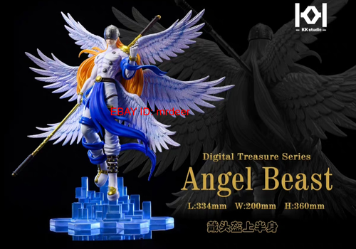 KK Studio Digital Treasure Series Angel Beast Statue Resin Figures ...