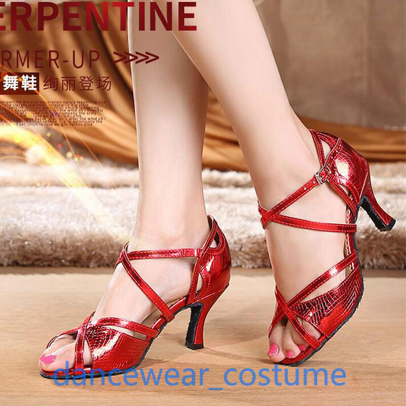 New Ladies Party Ballroom Latin Tango Samba Dance Salsa Shoes Heels ...
