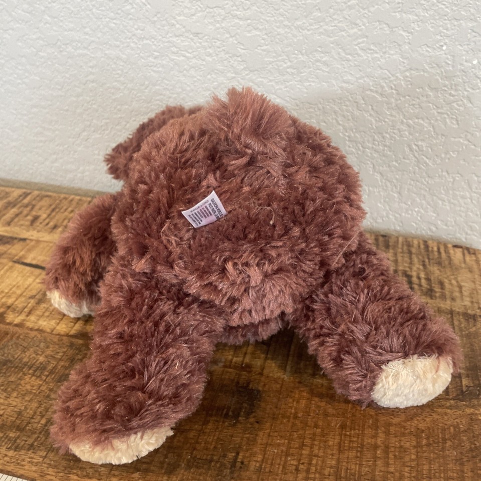 Aurora World Stuffed Animal Brown Teddy Bear Plush Bean Bag Toy 12” | eBay