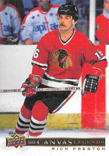 2020-21 SP Signature Legends UD Canvas Legends #C85 Rich Preston | eBay