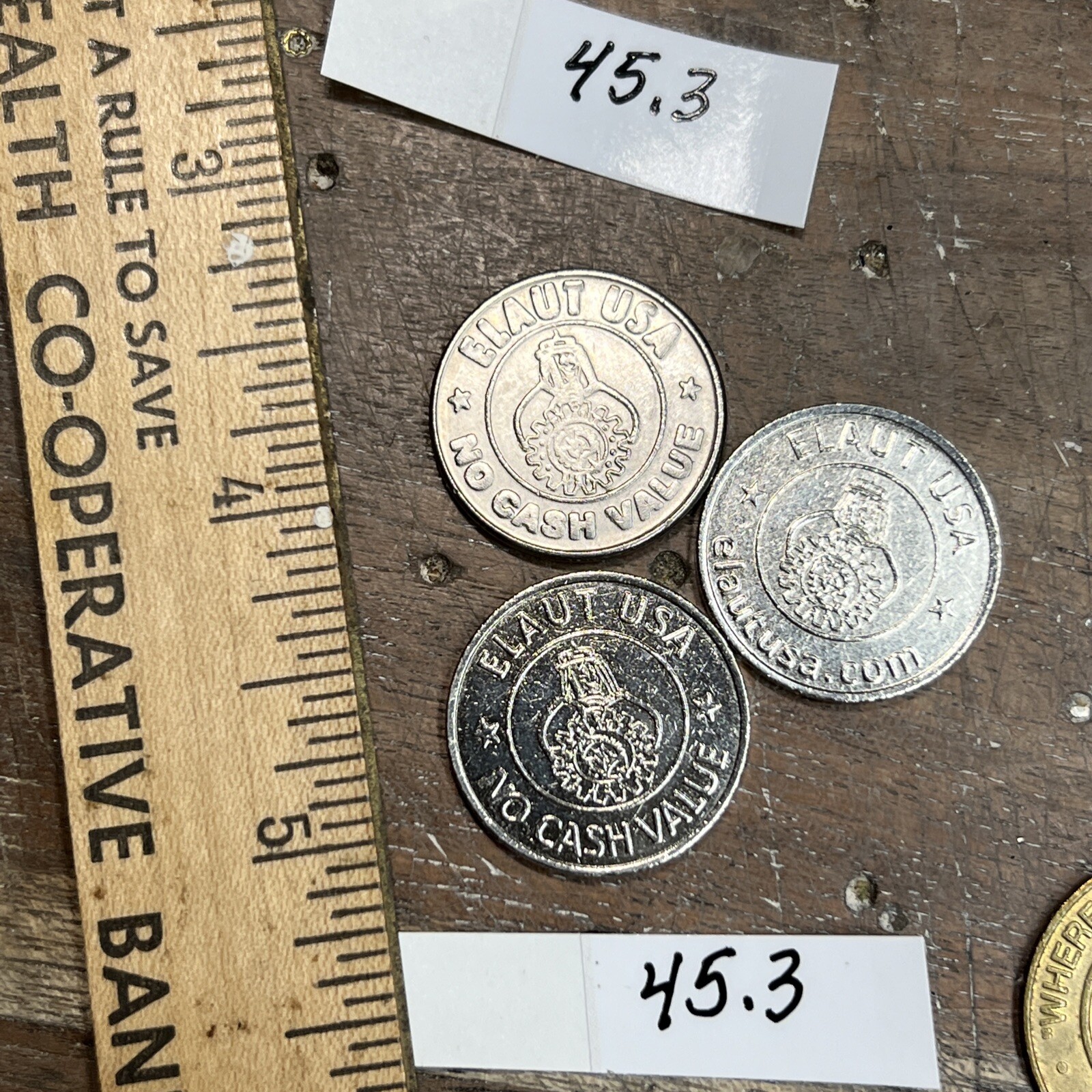 🇺🇲Game / Arcade Token: Elaut USA - Free Shipping - Lot 45.3 | eBay