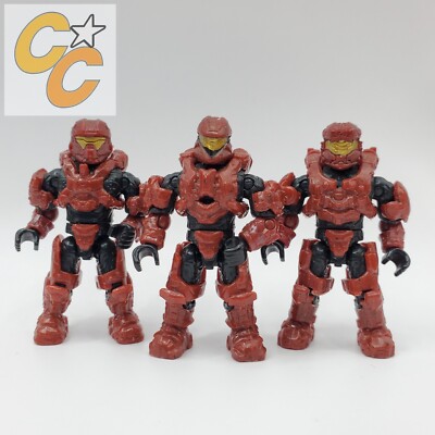HALO CONSTRUX MEGA BLOKS SPARTAN ENFORCER RECRUIT SCOUT 97349 FIRETEAM ...