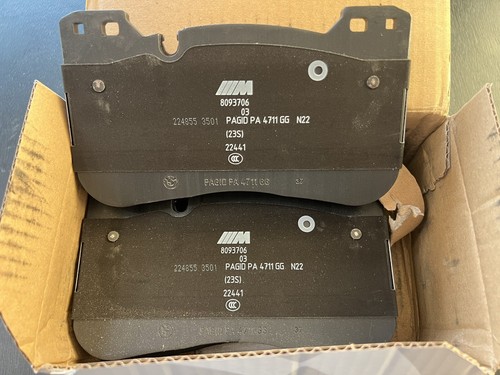 NEW Genuine BMW Carbon Ceramic Front Brake Pads For G80 M3 G82 M4 F90 ...