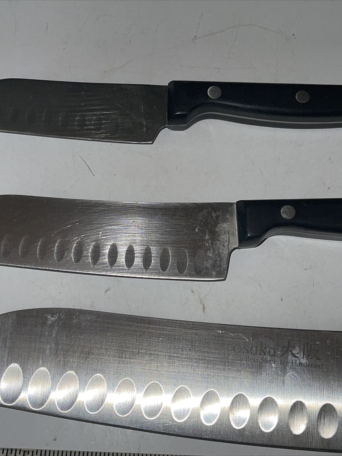 Osaka Ice-Hardened Stainless set of 3 Chef Knives | eBay