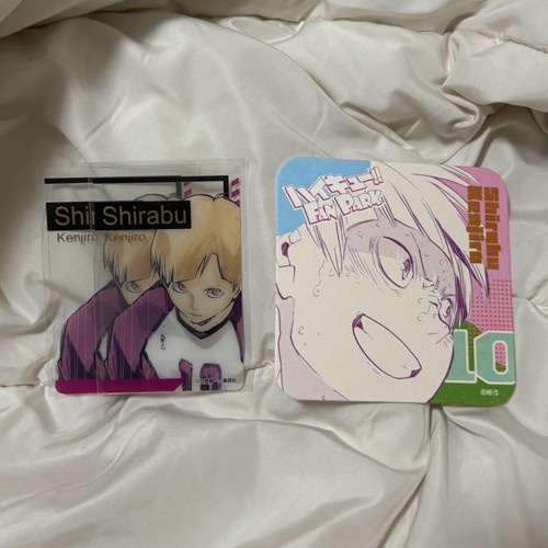 Haikyuu!! Fun Park Art Coaster Foil Stamped Clear Card Collection ...