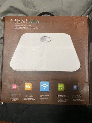 Fitbit FB201W Aria Wi-Fi Smart Scale White New NIB 898628002038| eBay