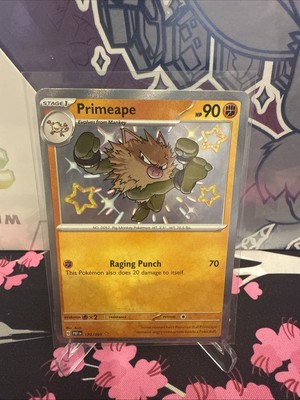 Primeape 170/091 - Paldean Fates - Shiny Rare - Pokemon TCG Nm/M | eBay ...