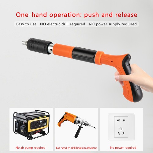 Manual Mini Steel Nail Fastening Tool Nail Wall Fastening Tool Cordless ...