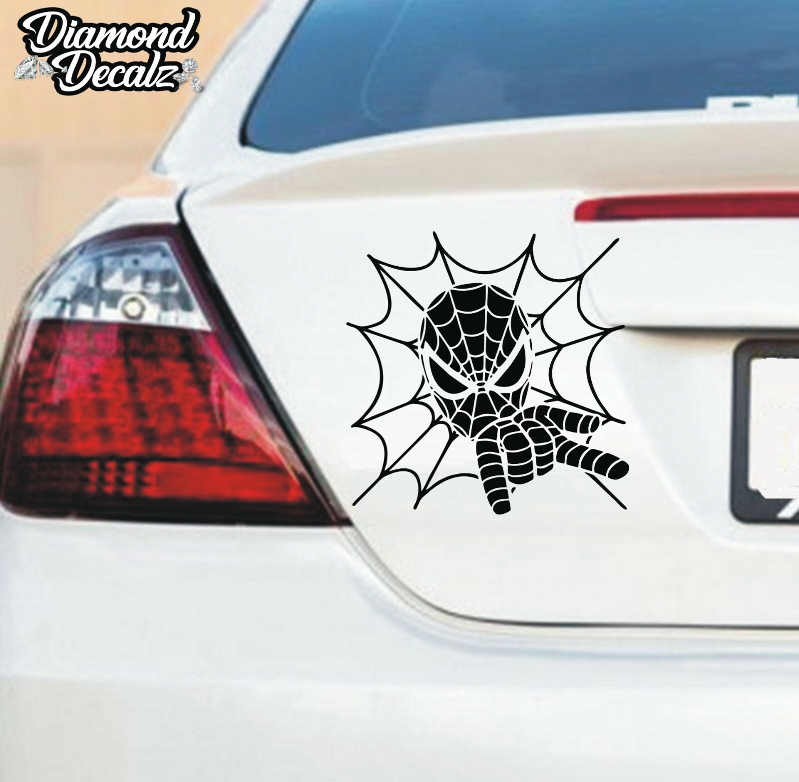 SpiderMan Spidey-Web Decal Marvel Comics Vinyl Sticker Car Truck Window ...