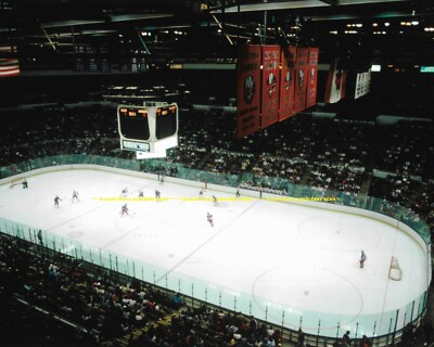 NASSAU VETERANS MEMORIAL COLISEUM Inside ACTION Shot 8x10 HOME of NY ...