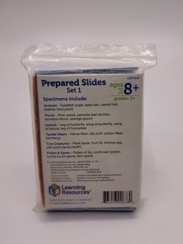 Prepared Slides - Set 1 by Learning Resources | eBay