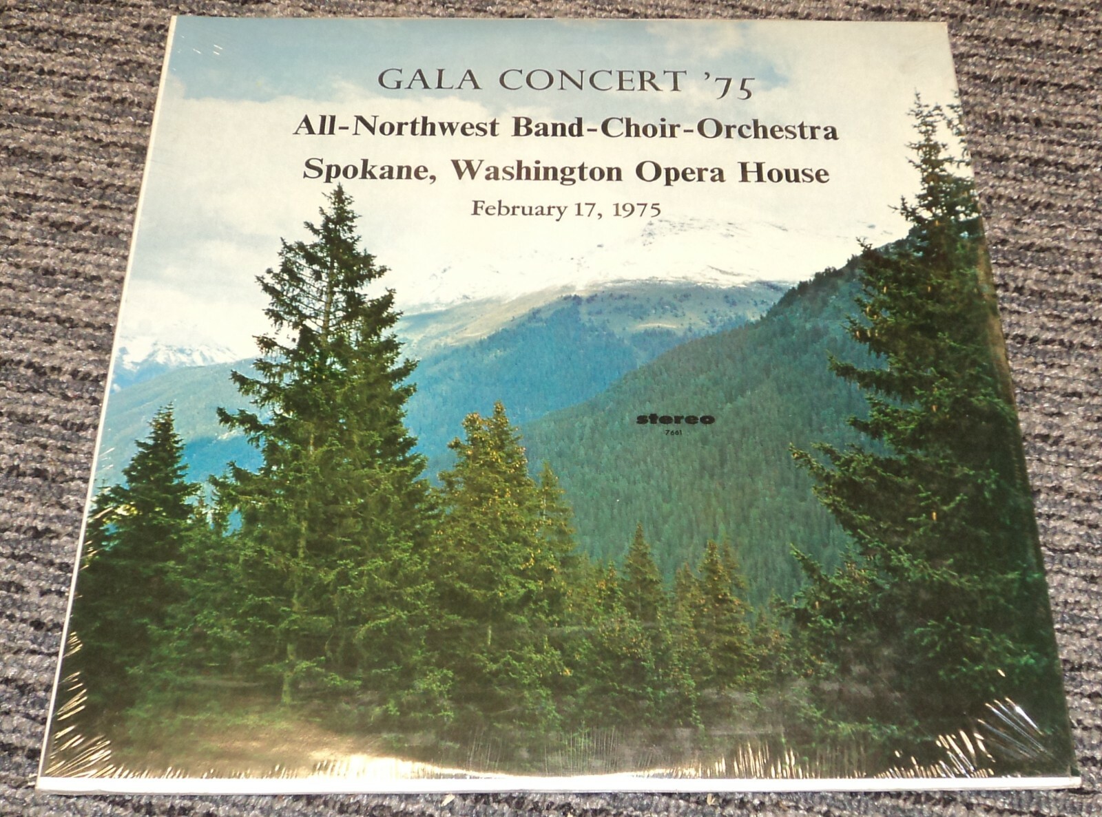 All Northwest Band Choir Orchestra Gala Concert 75 NEW 2 LP Spokane ...