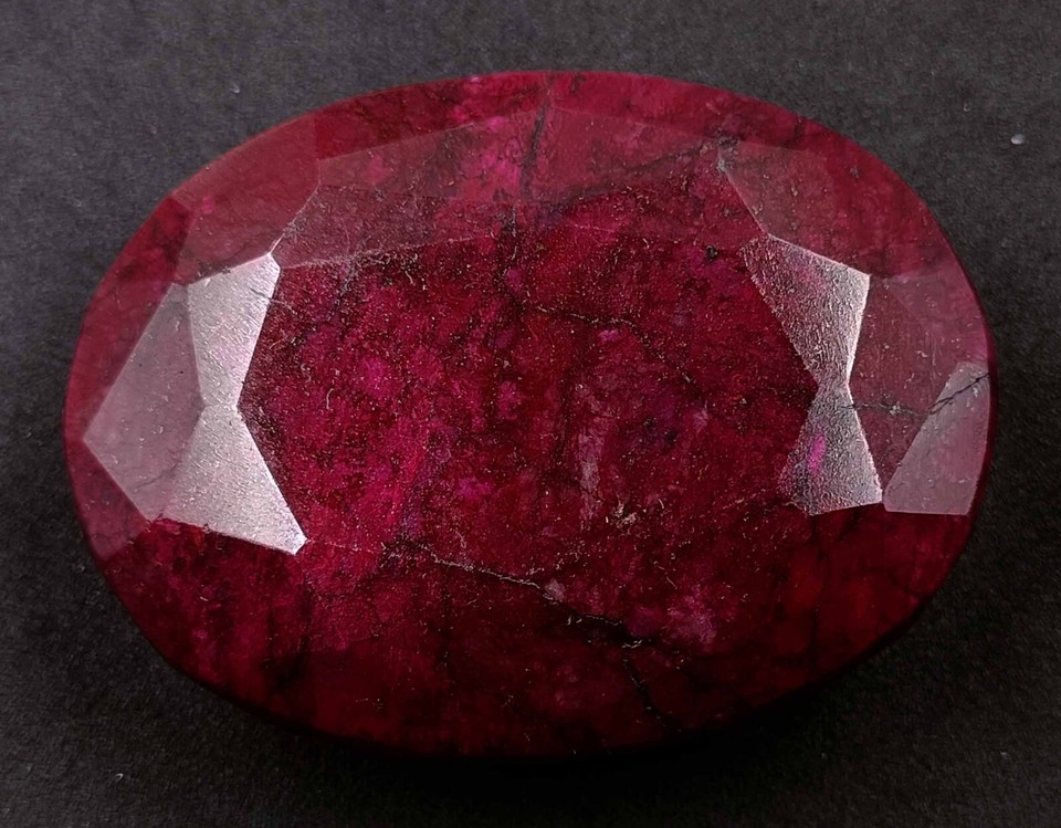 900-1000CARAT NATURAL CERTIFIED EXQUISITE RED RUBY OVAL SHAPE LOOSE ...
