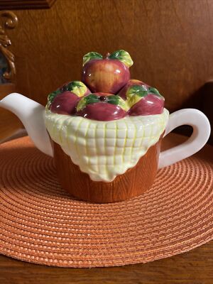 Apple Tea Pot | eBay