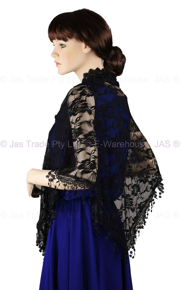 Triangle Lace Scarf Catholic Latin Mass Shawl Chapel Veil Mantilla ...