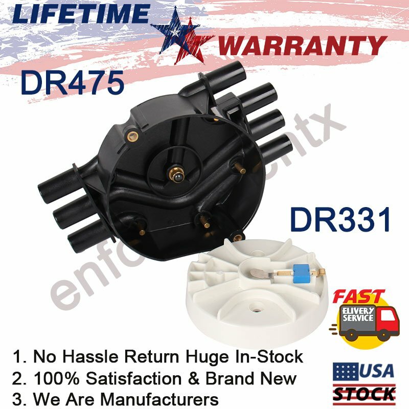 DR475 DR331 Distributor Cap and Rotor Kit For Chevrolet S10 GMC 4.3L V6 Vortec | eBay