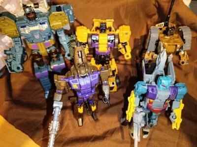 Combiners Wars Combaticons Transformers G1 KO Bruticus Swindle ...