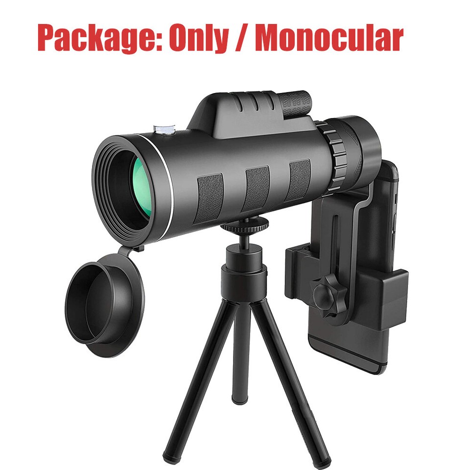 Military Telescope 80X100 Zoom HD Day / Low Night Monocular Starscope ...