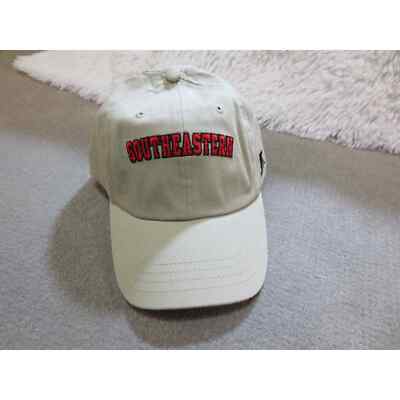 Russell Athletics Southeastern Adjustable Baseball Cap Tan Embroidered ...