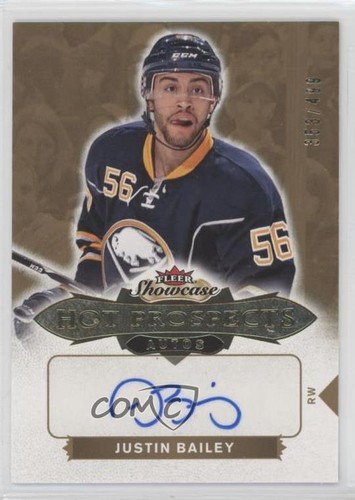 2016-17 Upper Deck Fleer Showcase - Hot Prospects Autos Justin Bailey ...