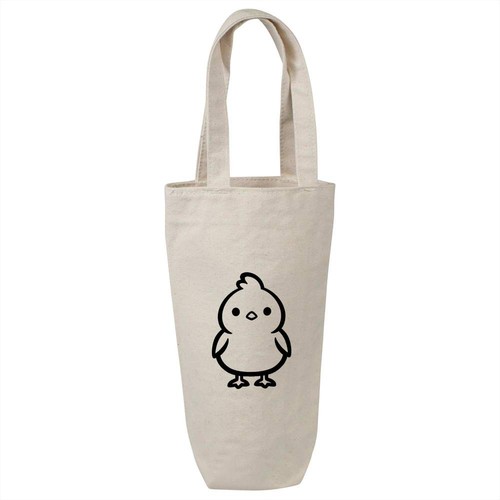 'Cute Chicken' Wine Bottle Bag - Natural (BL00038252) | eBay UK