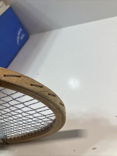 VINTAGE Wilson Chris Evert Wooden Tennis Racket Autograph Model 4 3/8 ...