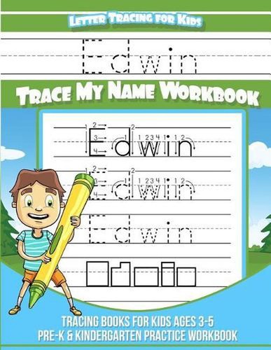 Edwin Letter Tracing for Kids Trace my Name Workbook: Tracing Books for ...