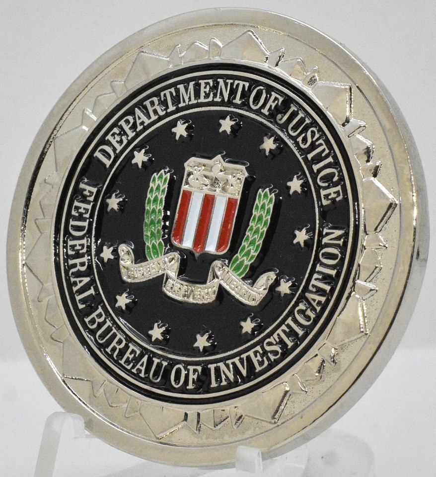 FBI Protecting America Counter Terrorism Division Challenge Coin | eBay