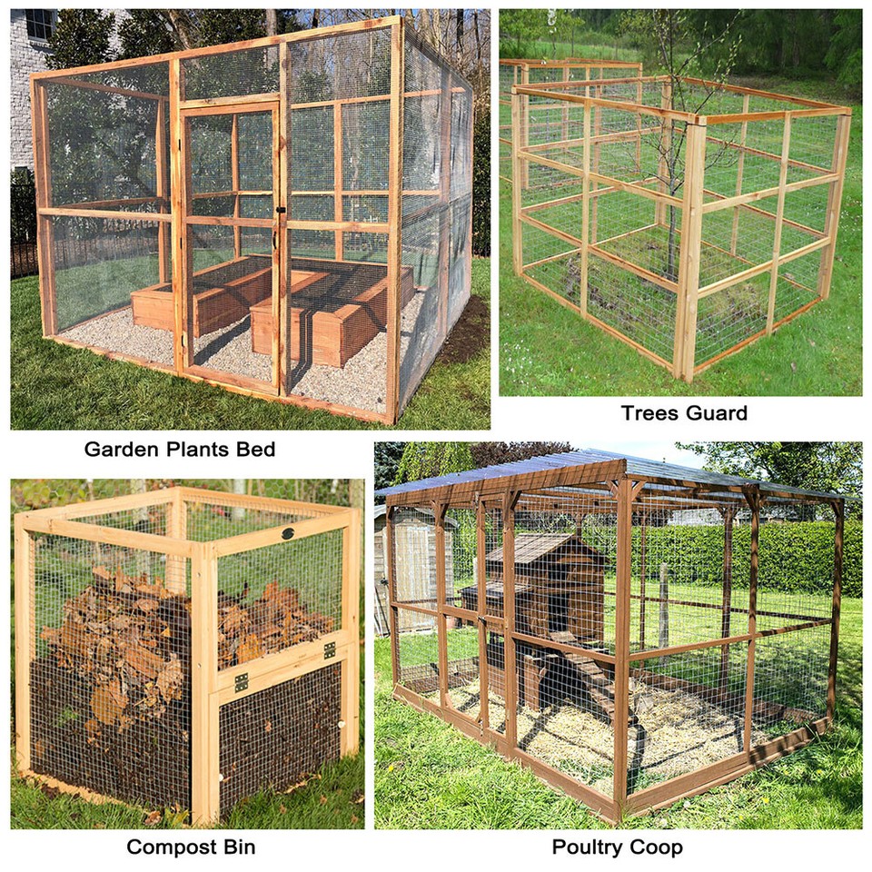 Chicken Wire Poultry Fence 48in x 100ft Hardware Cloth 1/2 inch Welded ...