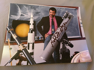 neil degrasse tyson signed 11x14 photo autograph autographs | eBay