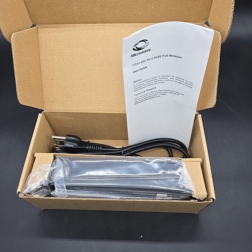 Microsemi 9001GR PoE Midspan PD-9001-25GR/AC 2.5 Gbps | eBay