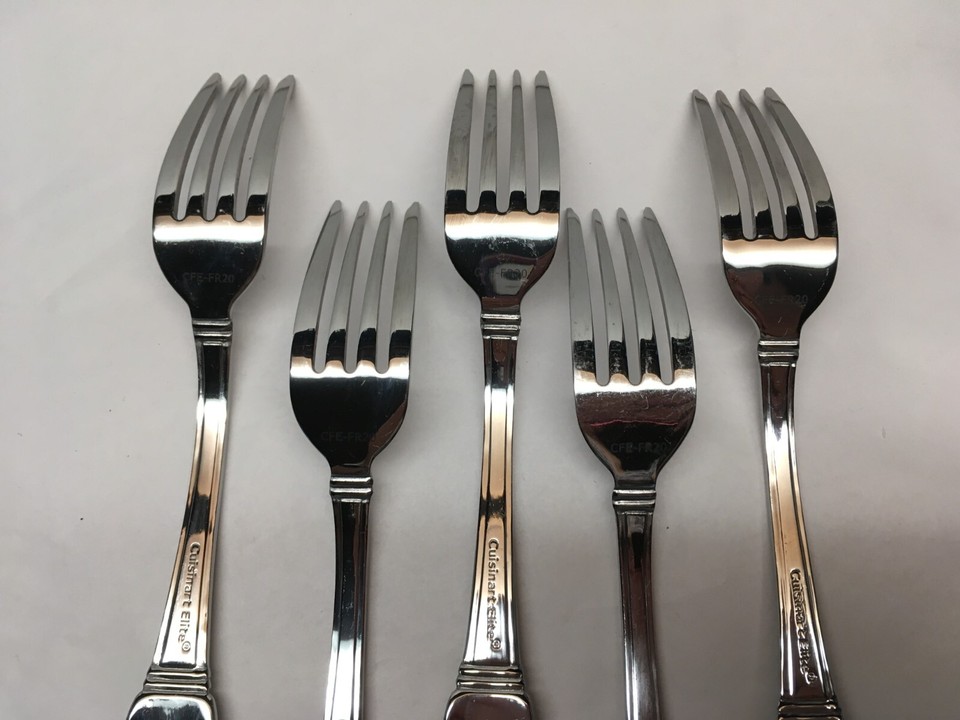 Cuisinart Elite French Rooster Stainless Flatware - Choice | eBay