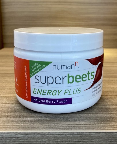 HumanN Super Beets 5.87 oz Energy Plus Berry Flavor Exp 2/2025 GF Green ...