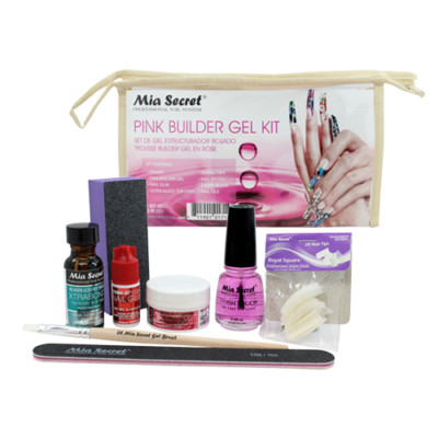 PINK BUILDER GEL COMPLETE KIT MIA SECRET MADE IN USA | eBay