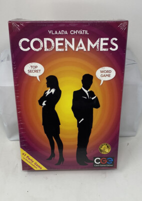 New Factory Sealed Codenames Strategy Spy Game Team Play Czech Games ...