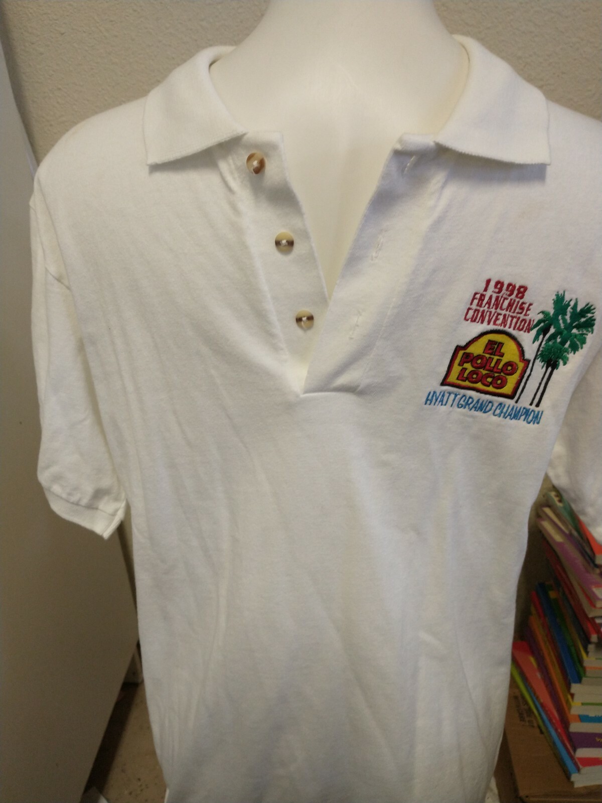1998 El Pollo Loco Franchise Conversation Polo Shirt … - Gem