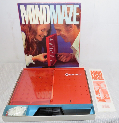 Vintage Mind Maze Game Vintage 1970 PARKER BROTHERS #73 COMPLETE IN BOX ...